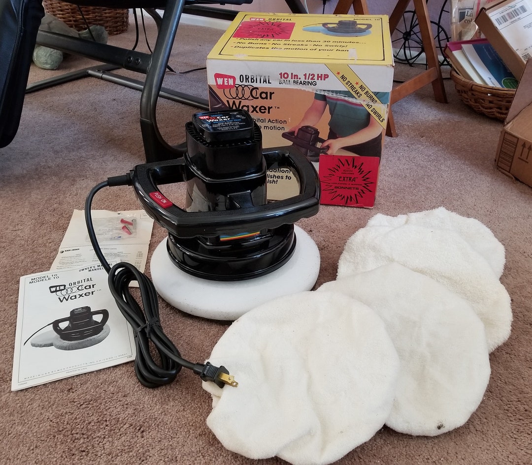 Vintage 10 Wen Orbital Head Car Waxer Buffer Model 10 NEW but Needs ...