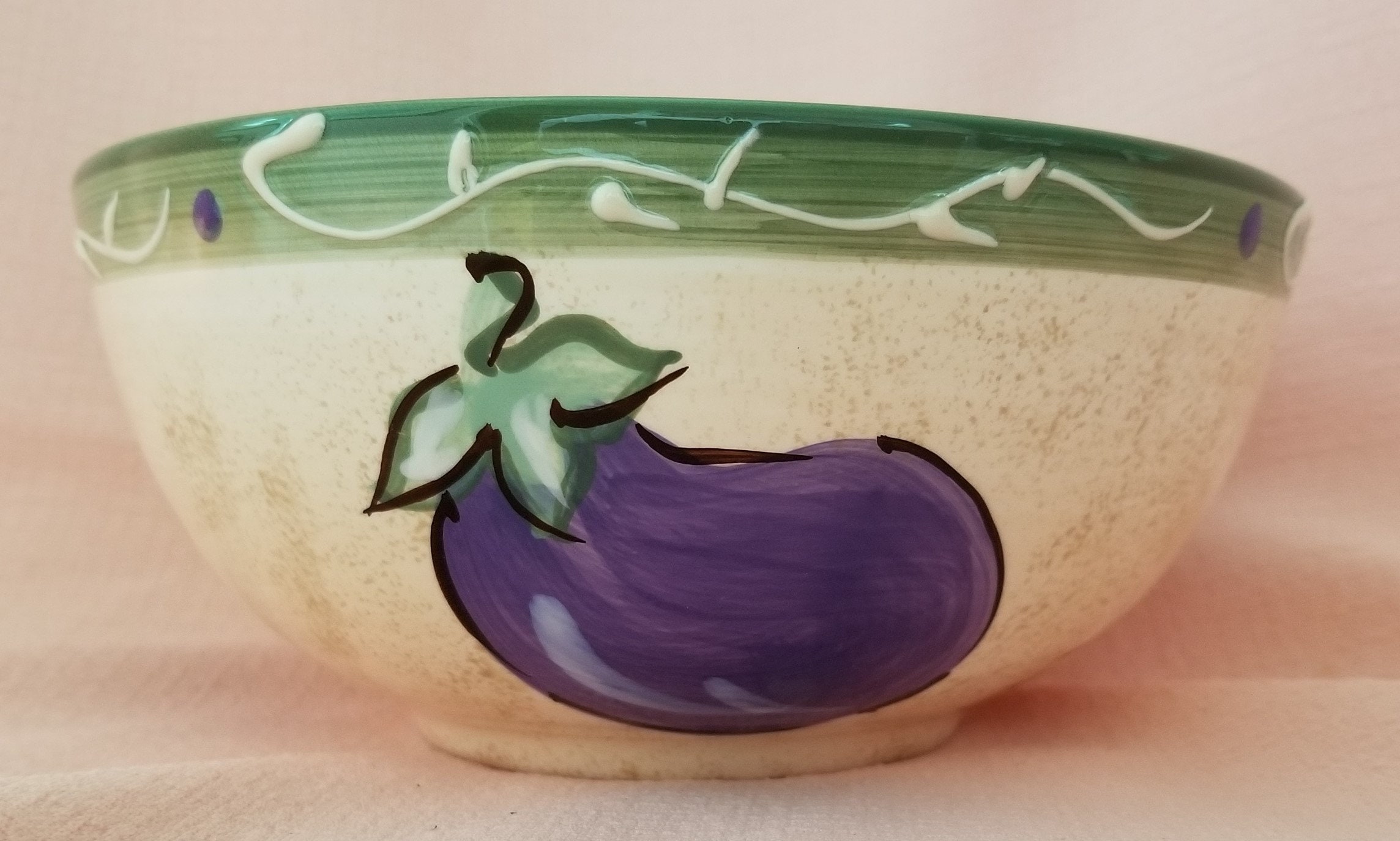 HAUSENWARE Ceramic Bowl Design by Mary Jane Mitchell Salad/soup/veggie ...