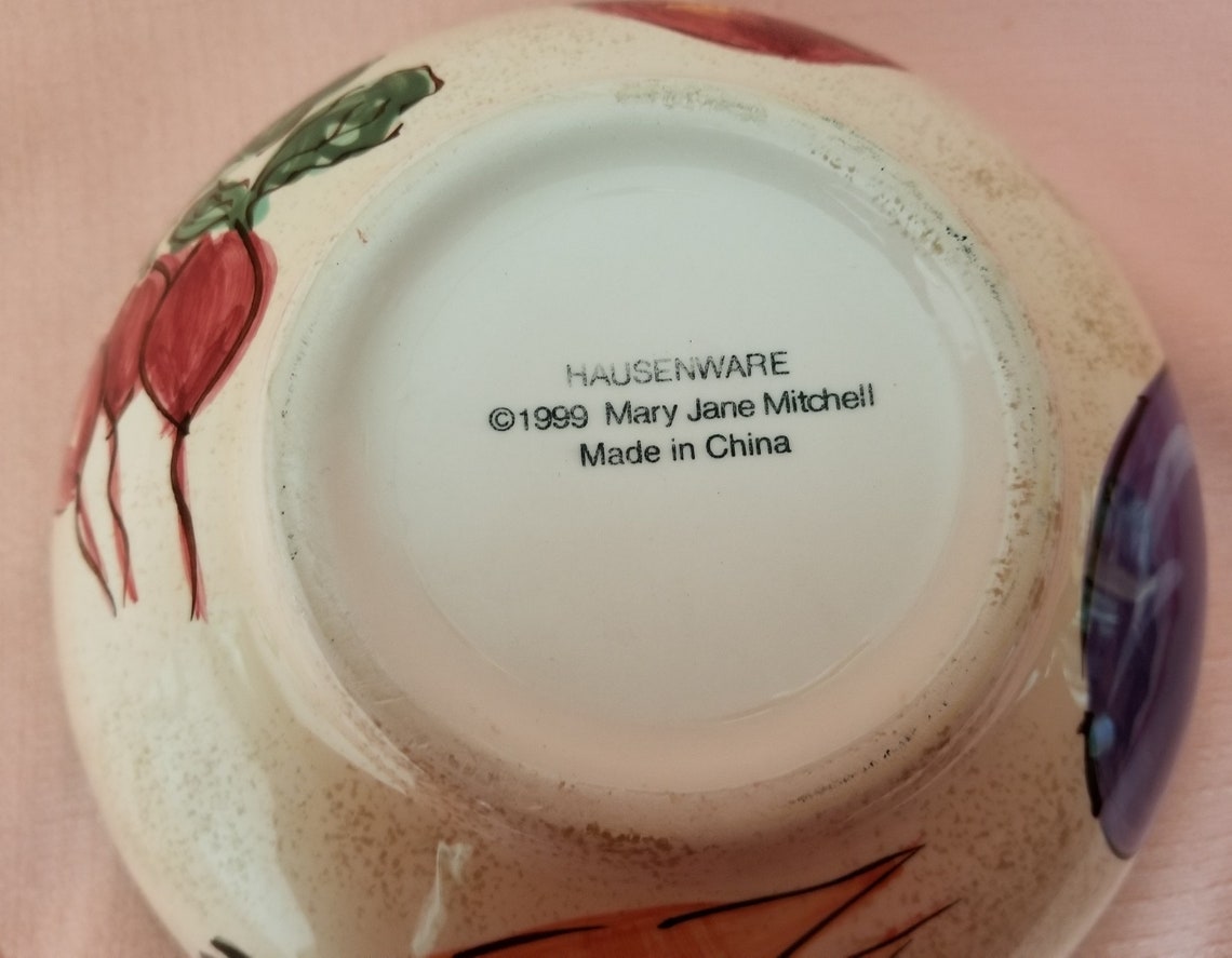 HAUSENWARE Ceramic Bowl Design by Mary Jane Mitchell - Etsy