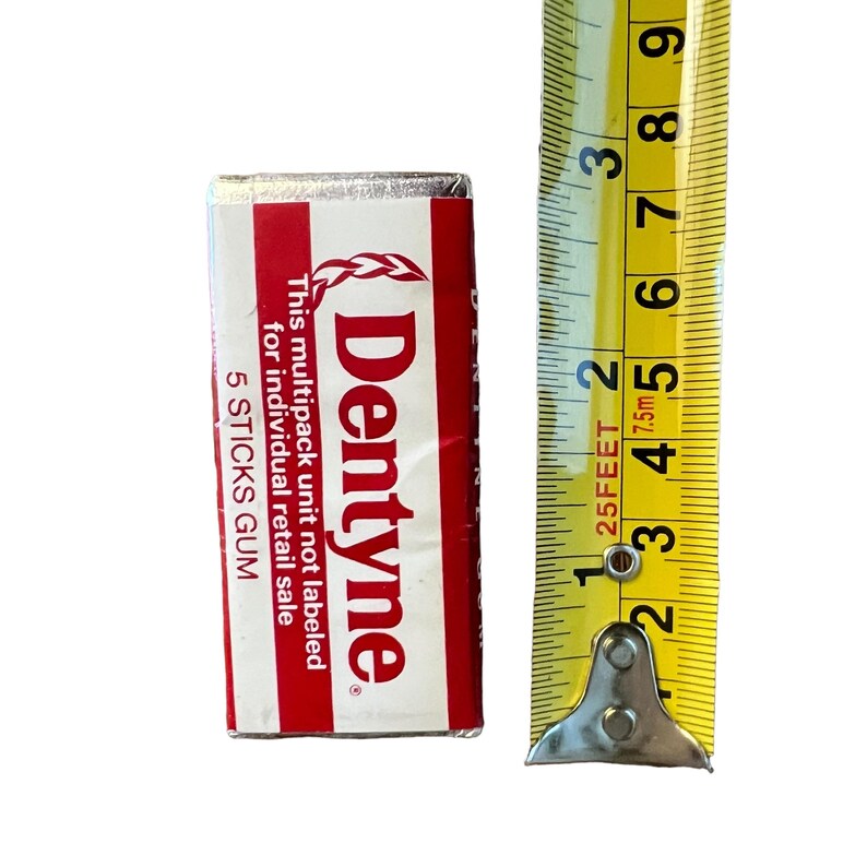 Dentyne Gum Cinnamon Sealed Pack 5 Sticks Vintage Original - Etsy