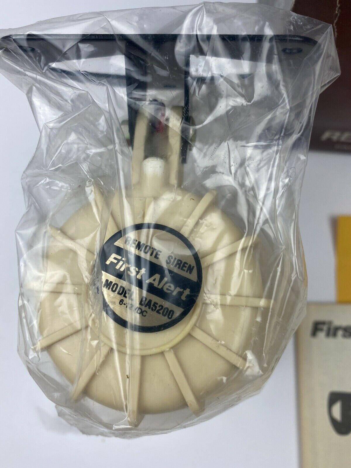 Pittway First Alert Remote Siren Security Alarm for Use With Family ...