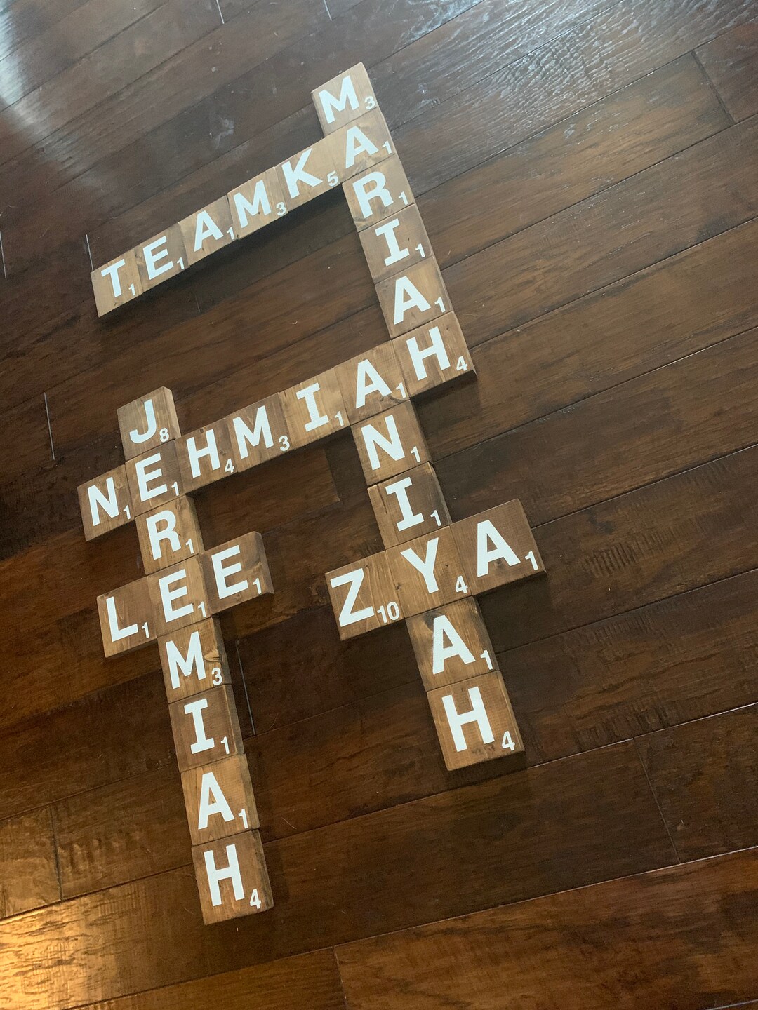 Family Scrabble Tiles - Etsy