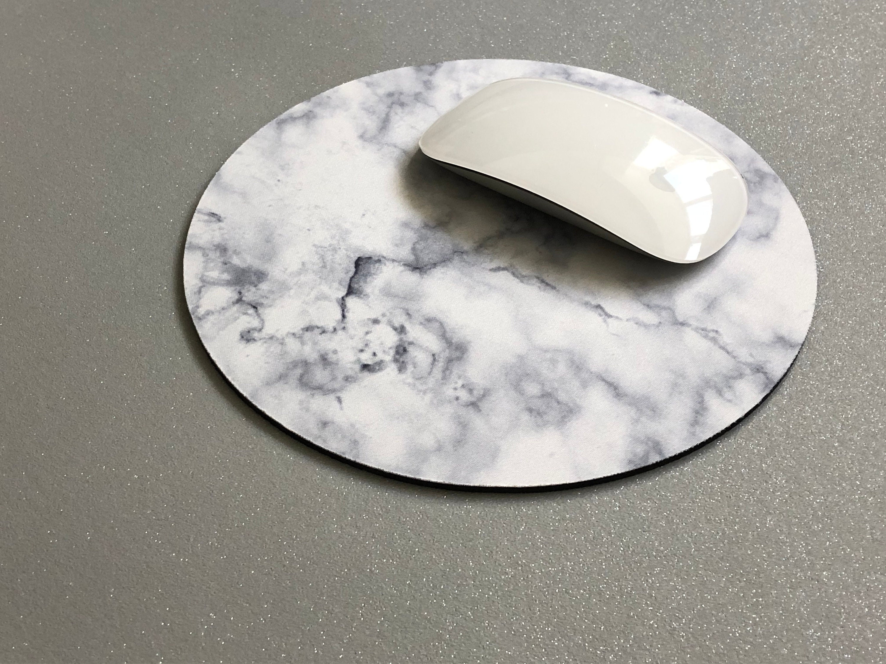 Marble Mouse Mat Marble Mouse Pad Office Mouse Mat Gift for | Etsy