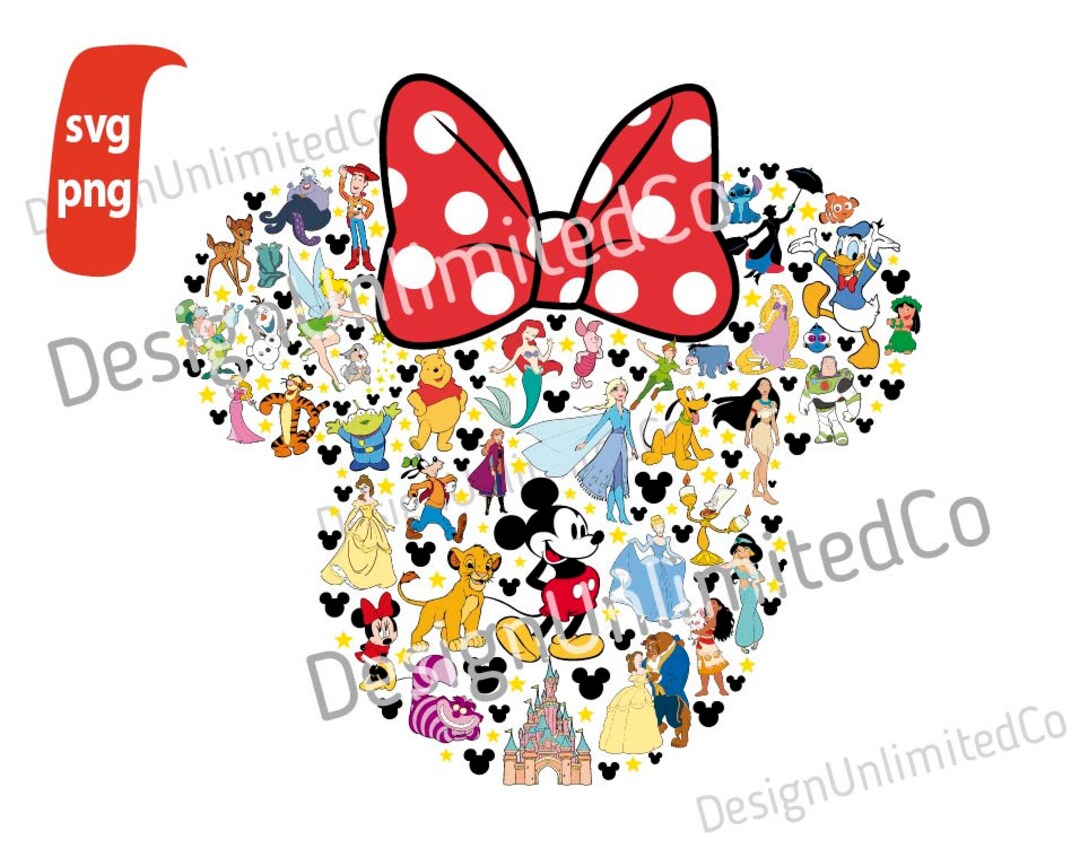 Mouse Silhouette Png, Mouse Head Svg, Mouse Character Svg, Family ...