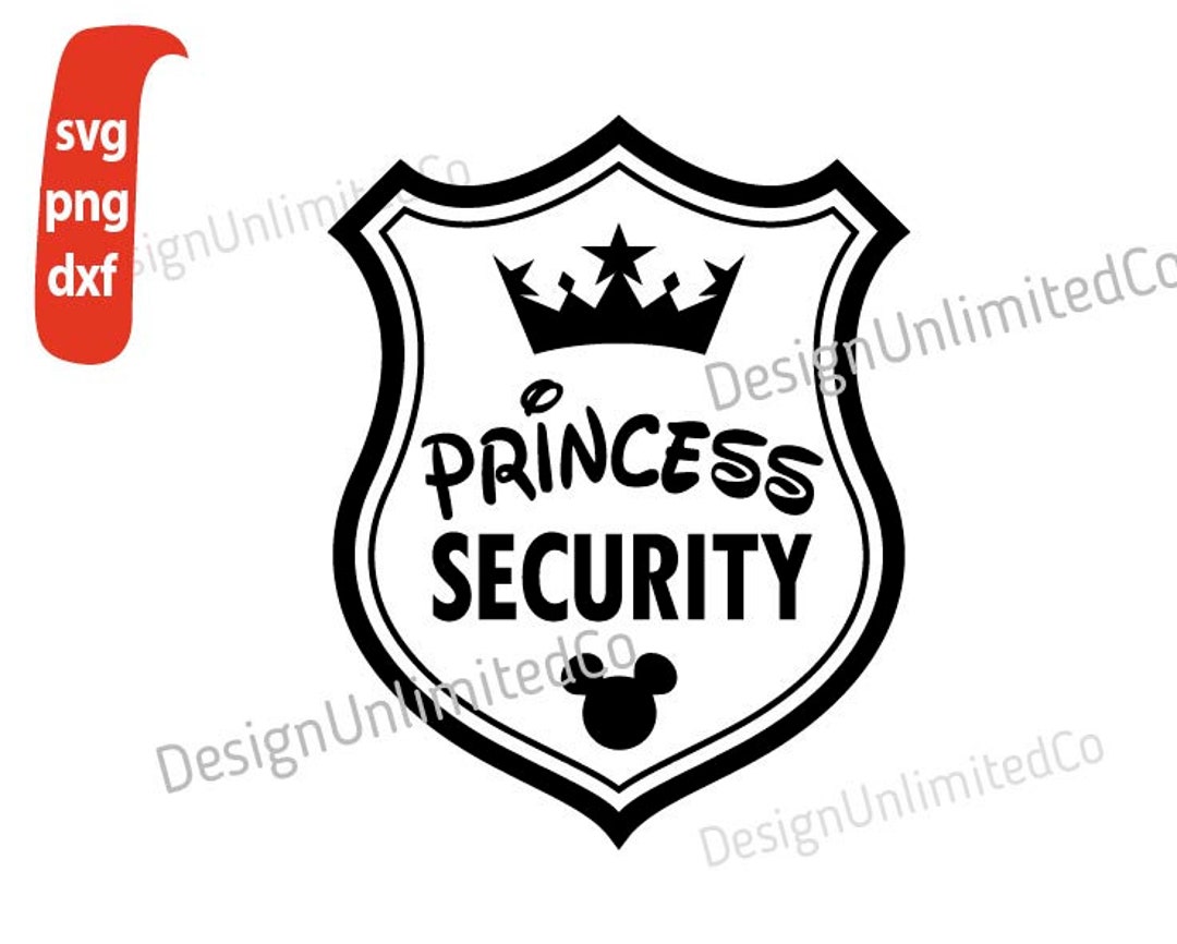 Princess Security Svg, Funny Dad Svg, Boyfriend Security Svg, Svg ...
