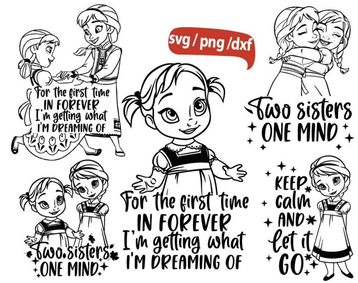 Frozen Svg Ana Svg Elsa Svg Baby Frozen Svg Frozen Quotes - Etsy