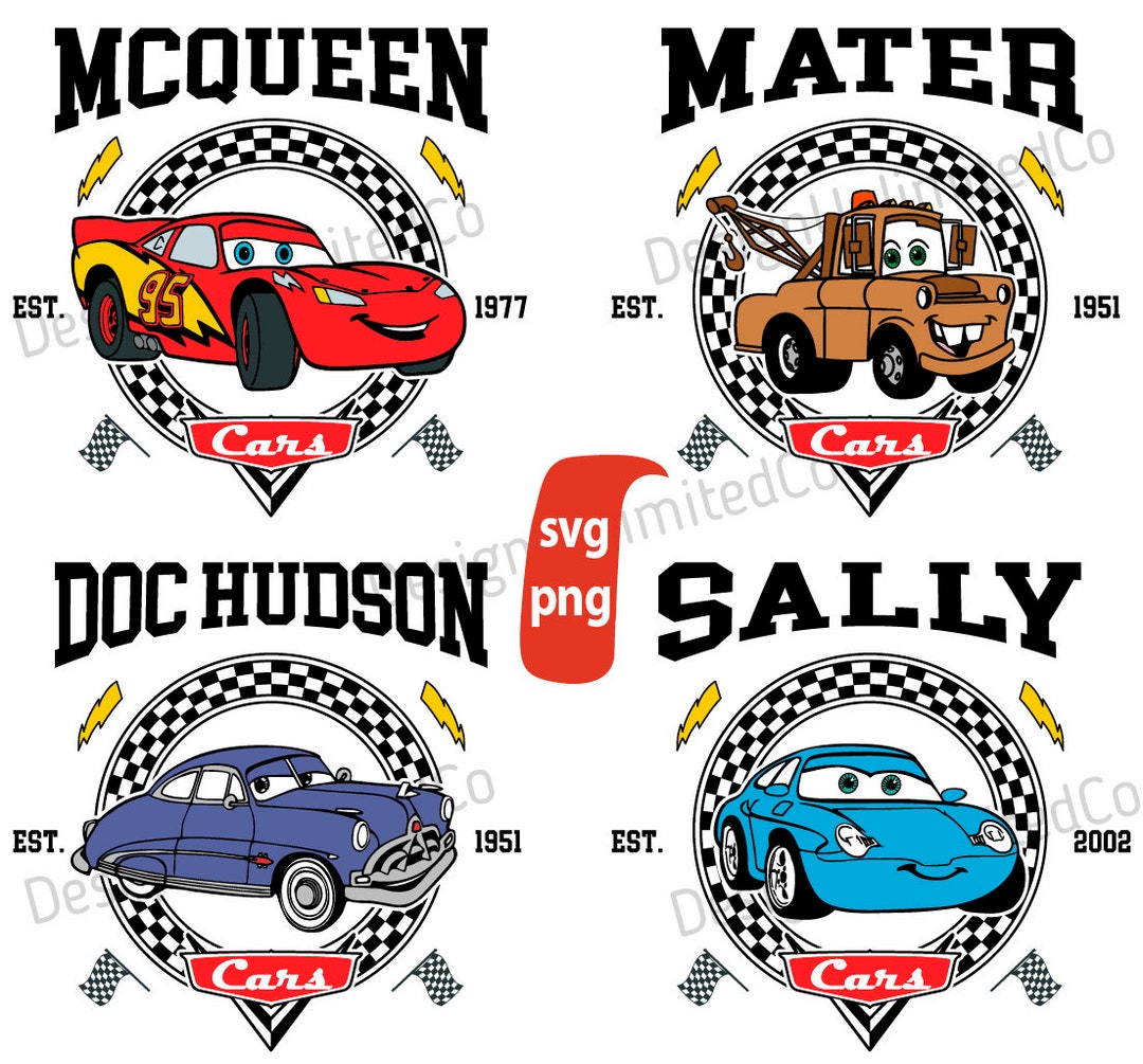 Cars Est. 1977 Png Svg Bundle, Cars Face Svg, Family Vacation Svg ...
