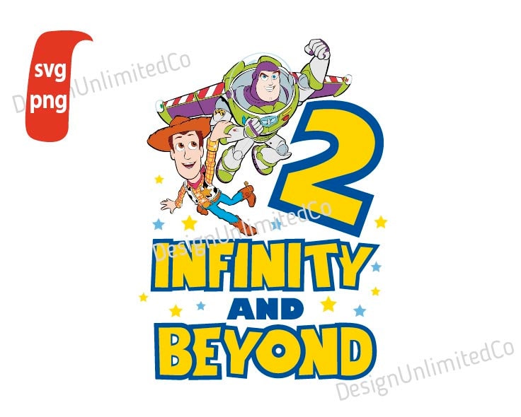 2 Infinity & Beyond Svg Two Infinity and Beyond 2nd Birthday - Etsy UK