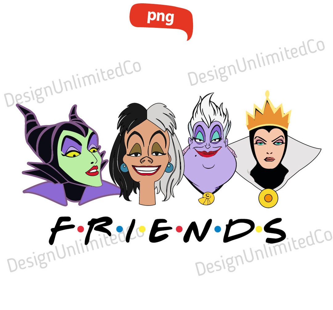 Villains Friends Png, Besties Png, Villains Wicked, Villain Gang Png ...