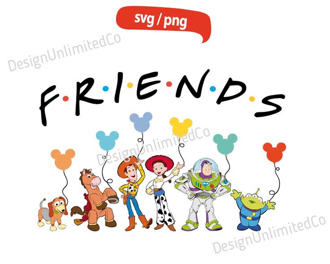 Toy Story Friends Svg, Birthday Boy Story Svg, Friends Toy Story Svg ...