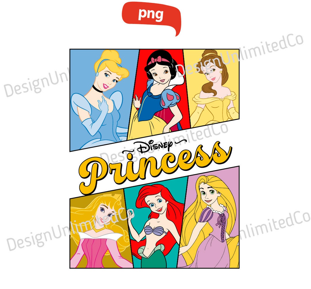 Princess Png, Princess and Friends Png, Friendship Png, Magical Kingdom ...