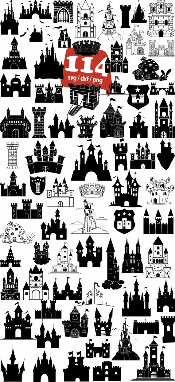 Castle SVG Bundle Haunted House Svg Sand Castle Svg - Etsy Ireland