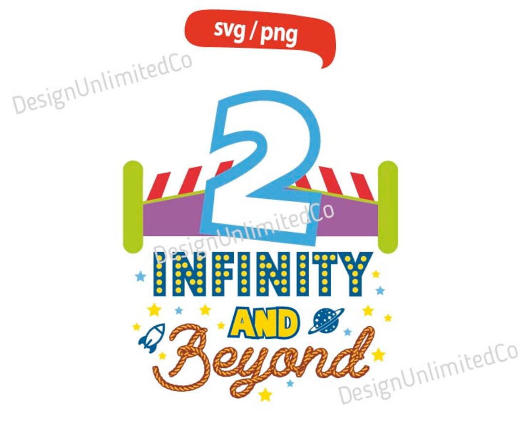 2nd Birthday Buzz Svg, 2 Infinity and Beyond Buzz, Two Buzz Birthday ...