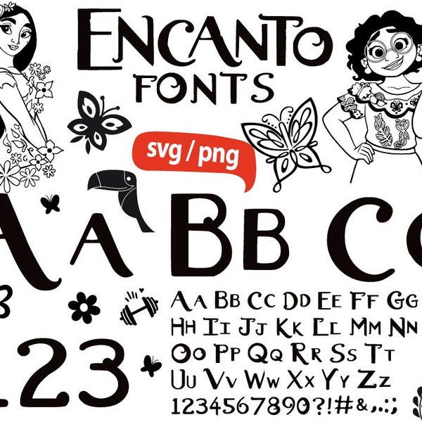 Family Madrigal Letters - Etsy