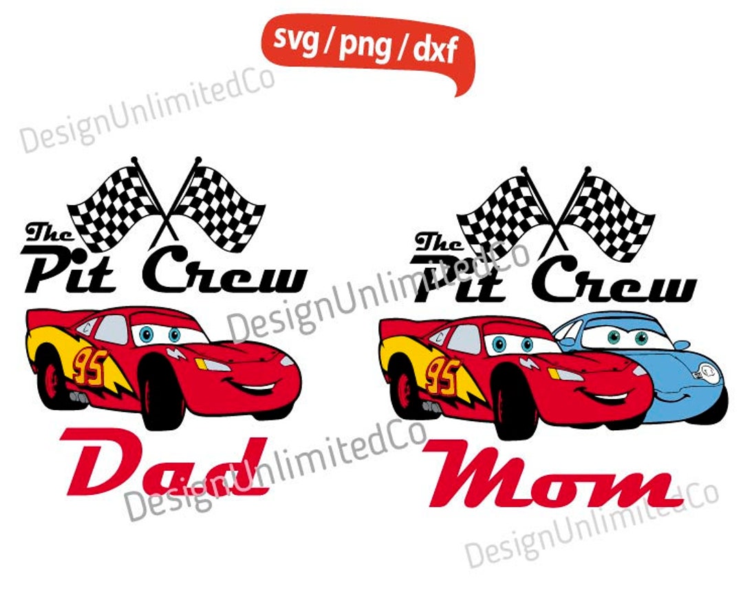 Pit Crew Mom Svg, Pit Crew Dad Svg, Bundle Birthday Svg, Birthday ...