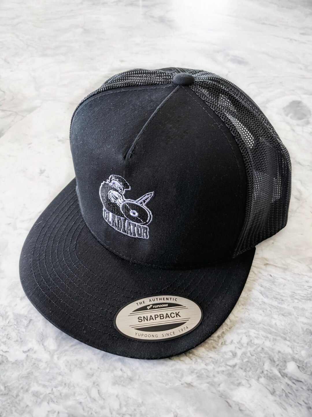 Snapback Trucker Hat Gladiator Cap - Etsy