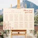 Western Wedding Seating Chart/table Plan Template: Hand-drawn ...