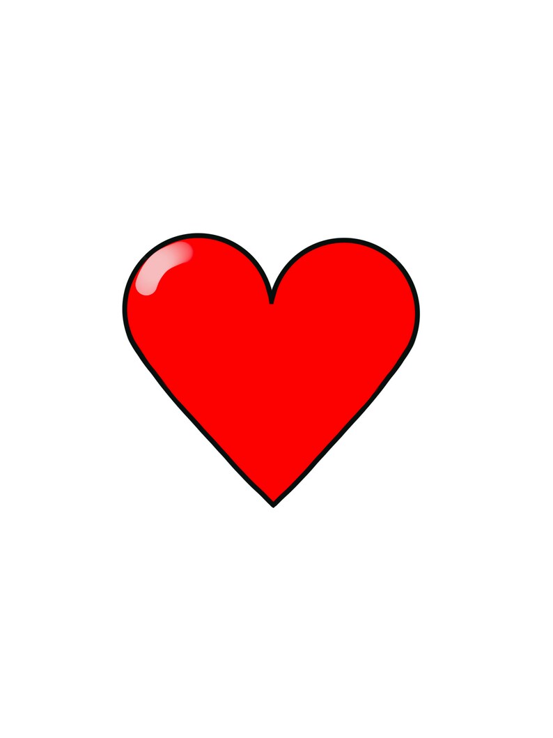 Procreate Basic Heart Brush Pack - Etsy