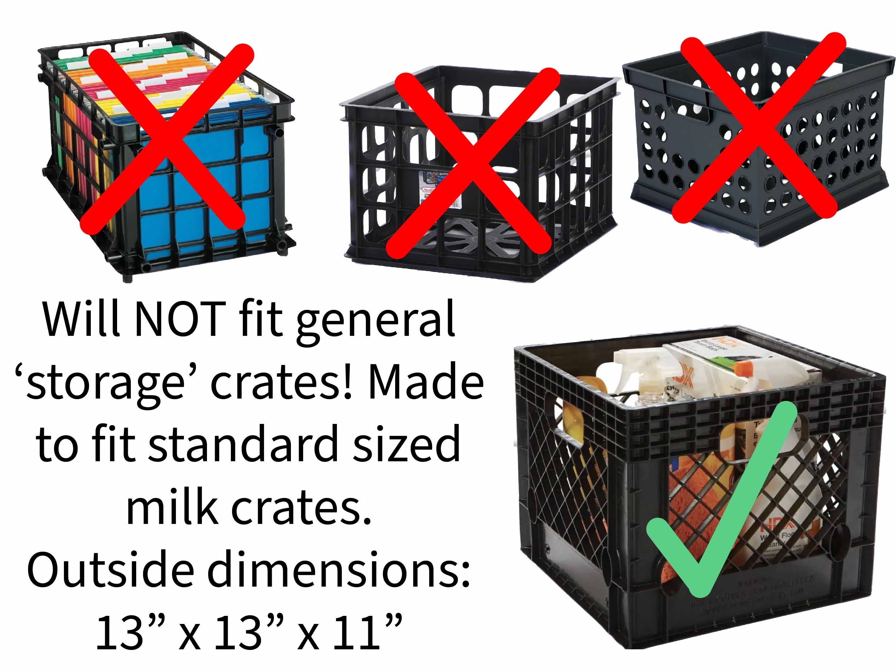 Milk Crate Liner Vinyl Mesh - Etsy