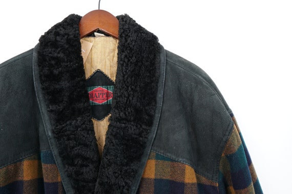 Rare Vintage Navajo Aztec Trapper Jacket Size L - Gem