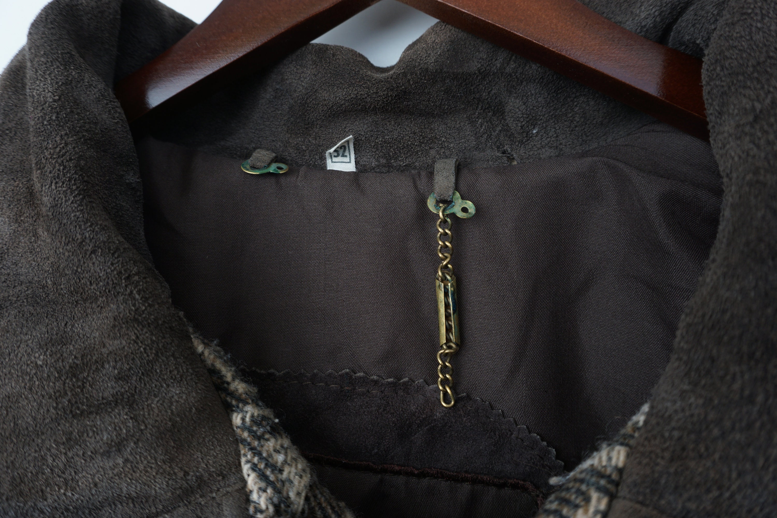 Rare Vintage Heavy Aztec Wool Navajo Suede Leather Jacket Size L - Etsy