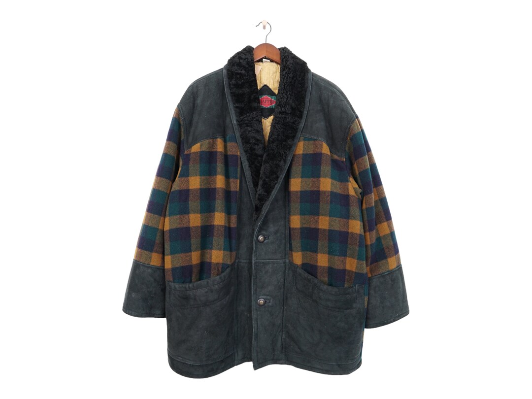 Rare Vintage Navajo Aztec Trapper Jacket Size L - Etsy