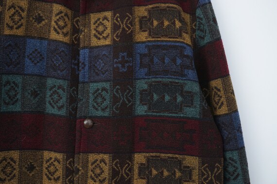 Rare Vintage Aztec Wool Navajo Aztec Jacket Size L-XL - Gem