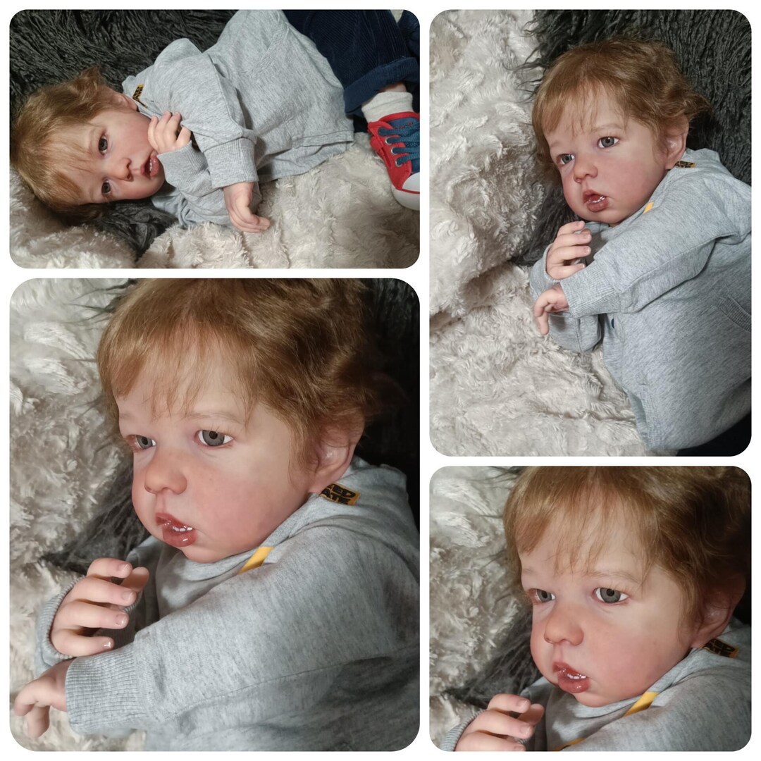 Reborn Toddler/ Therapeutical Doll Liam by Bonnie Brown (custom Made ...