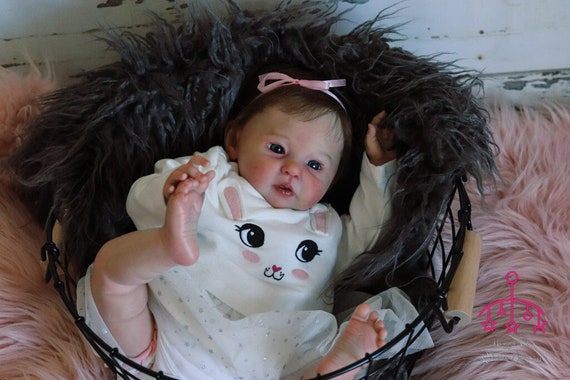 Reborn Baby 20 Raven by Ping Lau Custom Order - Etsy