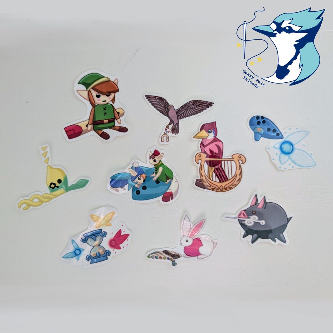Zelda Friends Sticker Pack * RETIRING * - Etsy