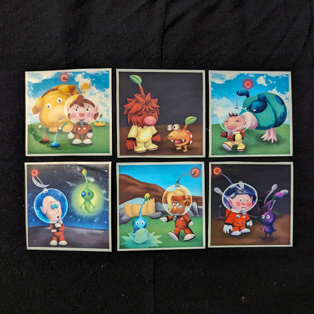 Pikmin 4 Sticker Packs - Etsy