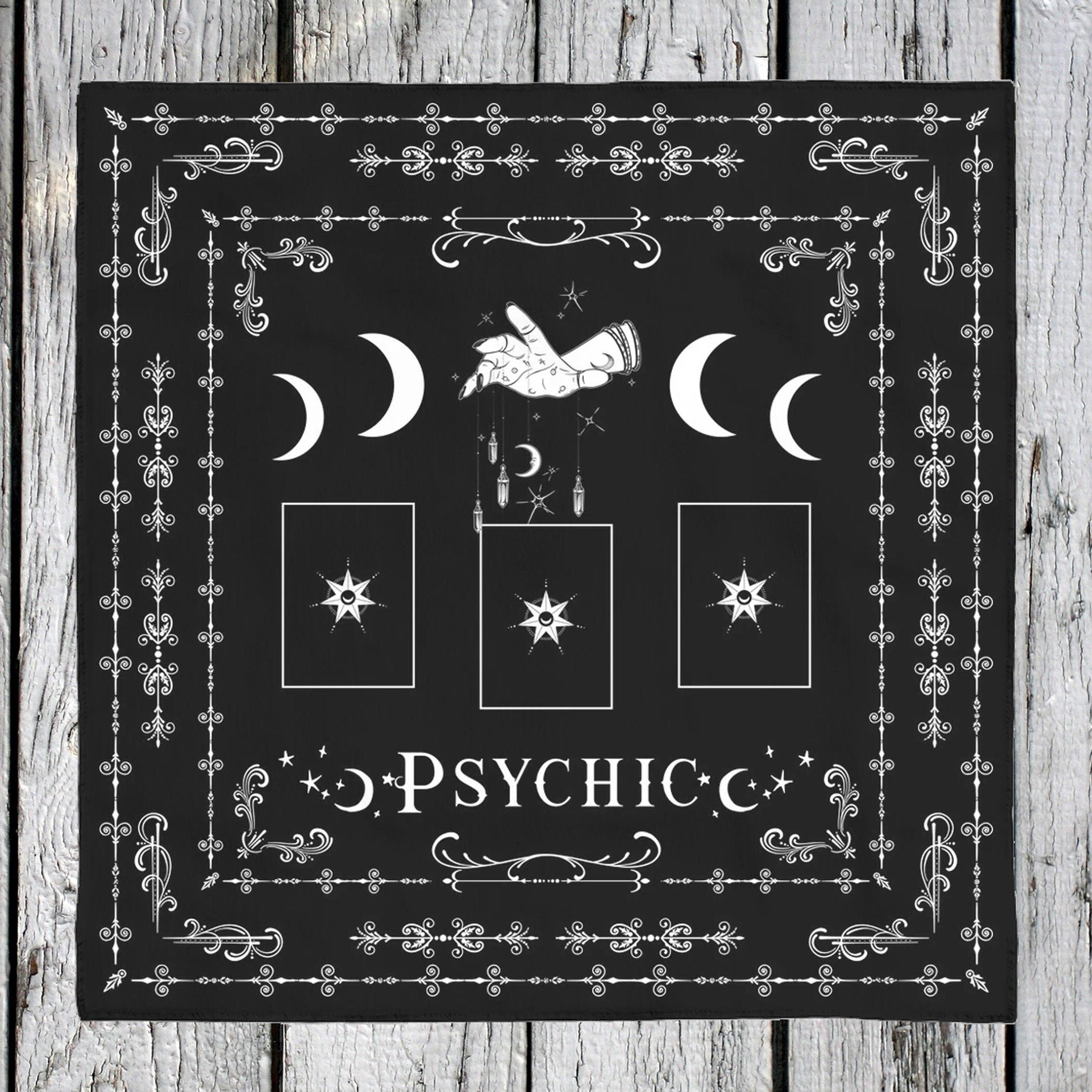 Psychic Altar Cloth Tarot Spread Cloth Tarot Reading Cloth | Etsy