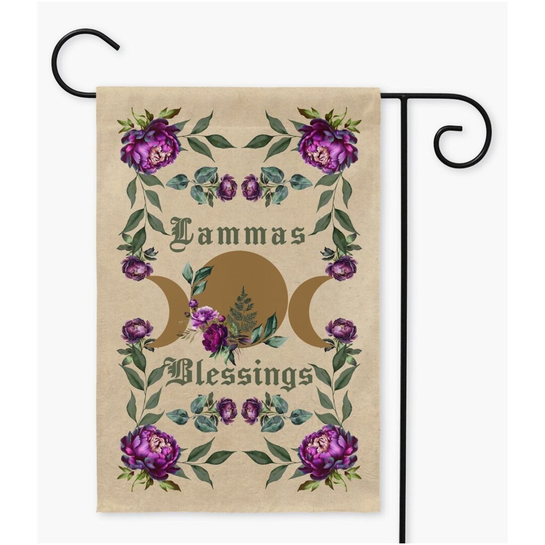 Lammas Garden Flag Lammas Decor Lughnasadh Yard Flag Altar Decor Wiccan ...