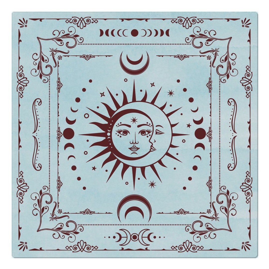 Mystical Pastel Altar Cloth Alter Cloth Tarot Cloth Tarot Cloth for ...