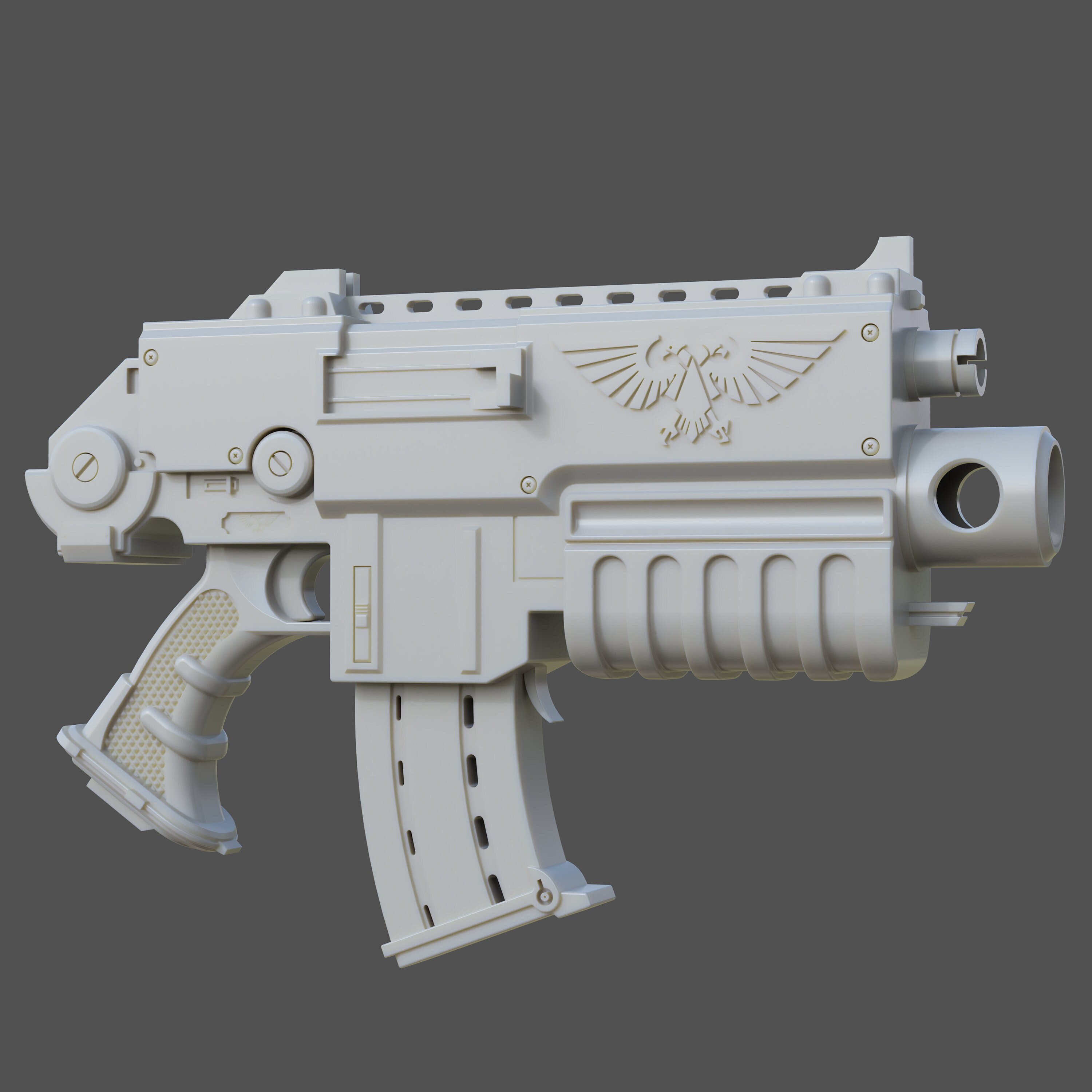 40K Bolter 3D Print File - Etsy