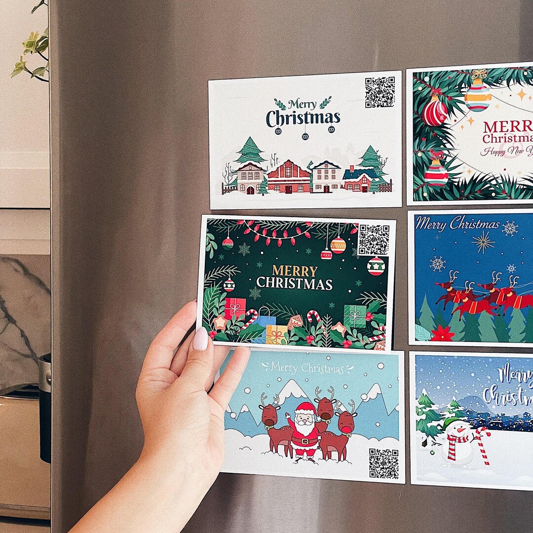 Augmented Reality Magnet With QR Code, Custom Invitation Video ...