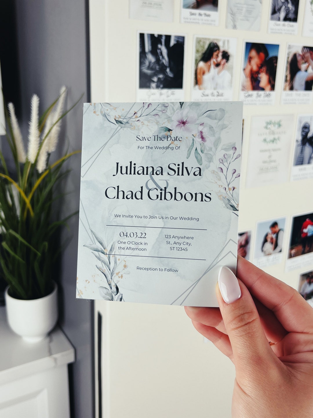 Magnetic Photo Keepsakes Perfect for Weddings, Save the Dates and Thank ...