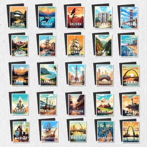 State Magnet Minnesota State Park Magnets 50 United States Souvenir ...