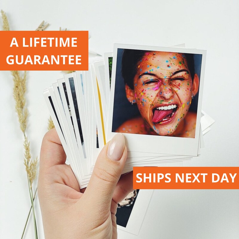 Polaroid Card - Etsy