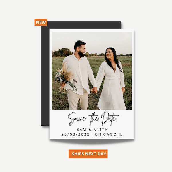 Polaroid Save the Date - Etsy
