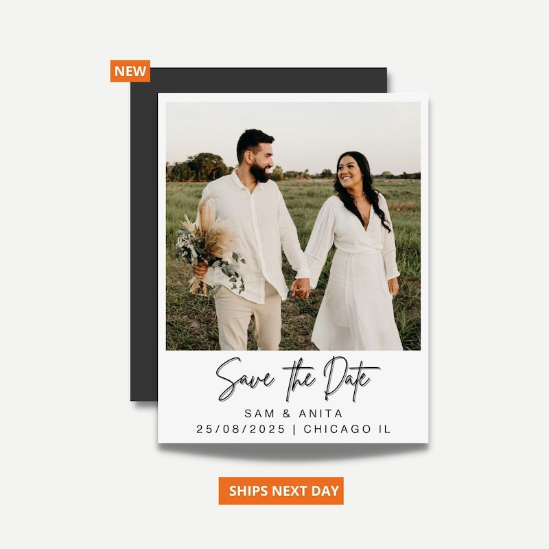 Polaroid Save the Date - Etsy