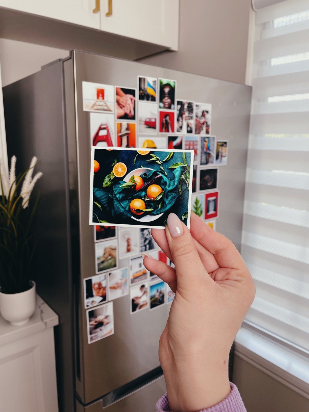 Fridge Magnets Print Photofridge Magnets Photo Holiday Decor Gift Gifts ...