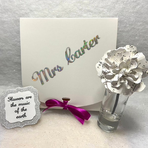 Music Paper Flowers - Etsy