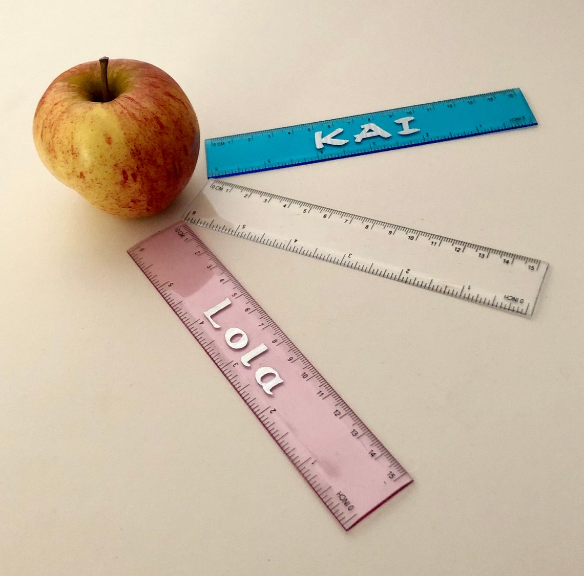 Personalised 15cm Ruler 15cm Rulers Shatterproof Ruler - Etsy UK