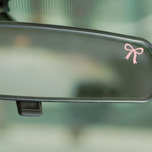 Bow Decal | Coquette Bow Decal | Aesthetic Bow Sticker | Coquette Decal ...