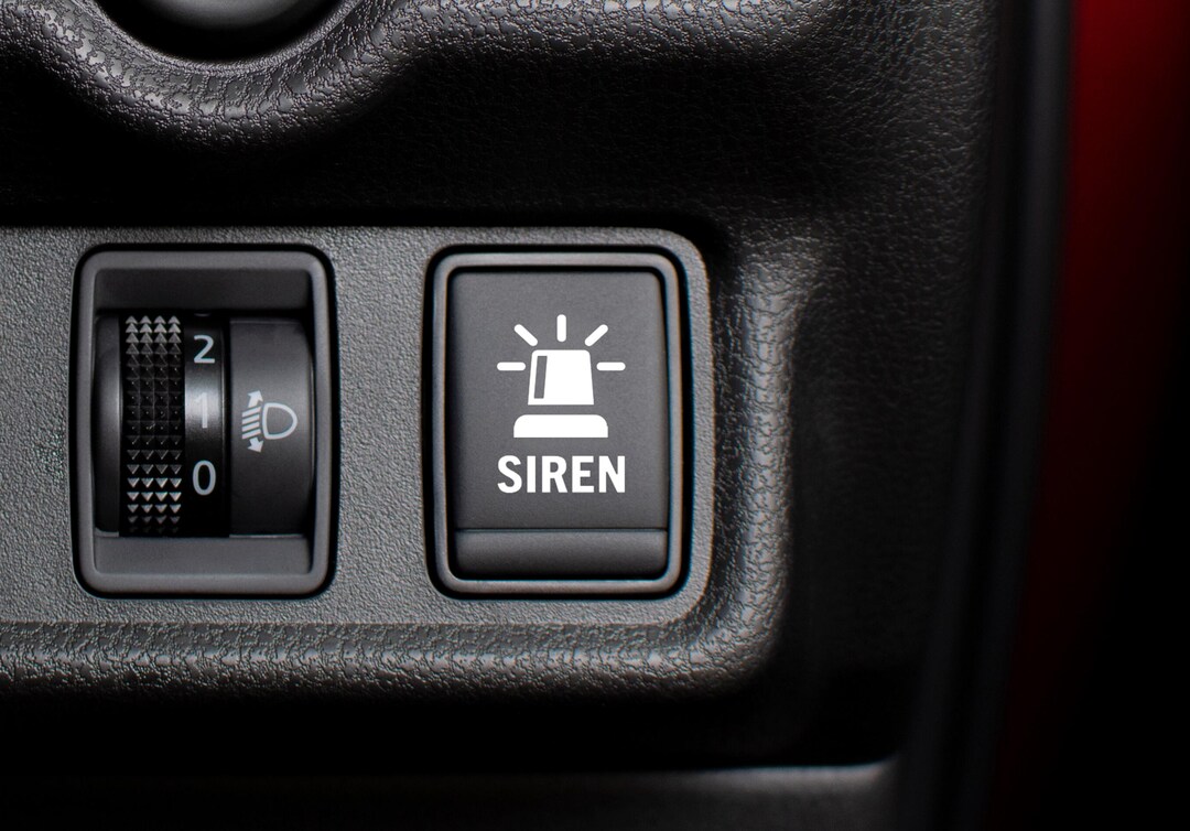 Siren Decal | Siren Button Decal | Siren Decal | Siren Button | Blank ...