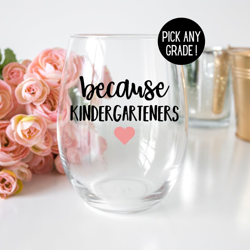 Teacher Wine Glass Etsy