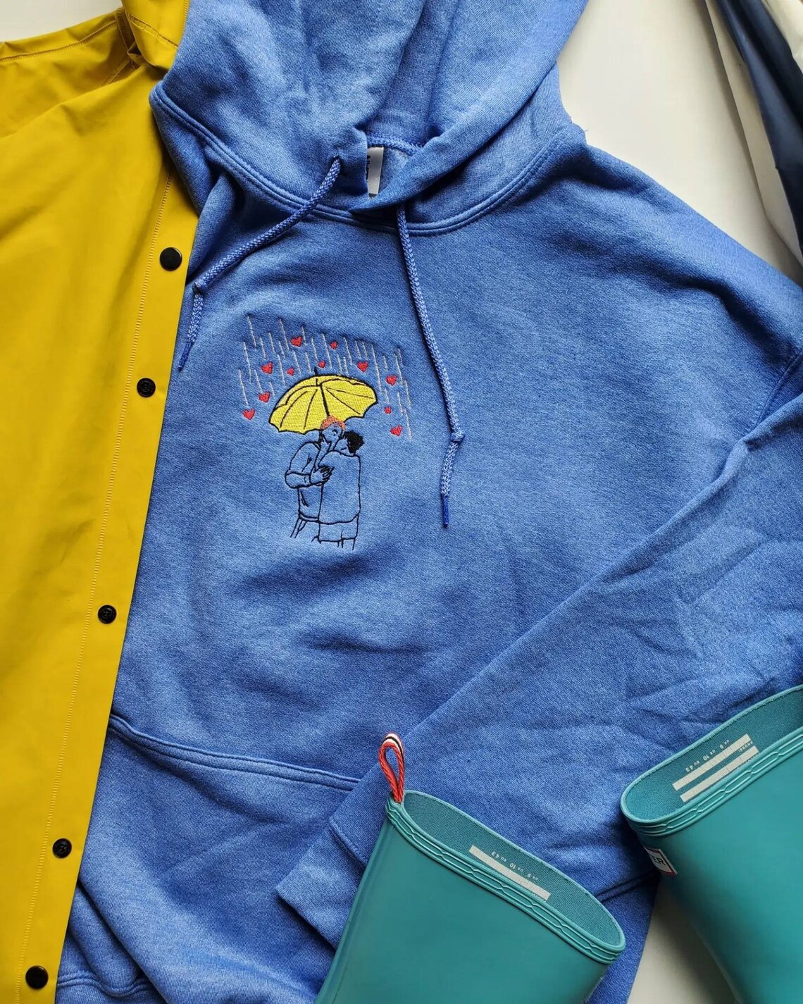 Heartstopper Netflix Nick and Charlie Kiss Embroidered Hoodie - Etsy