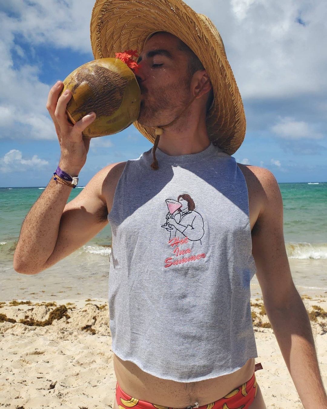 Ina Garten Hot Ina Summer Embroidered Crop Top Shirt - Etsy