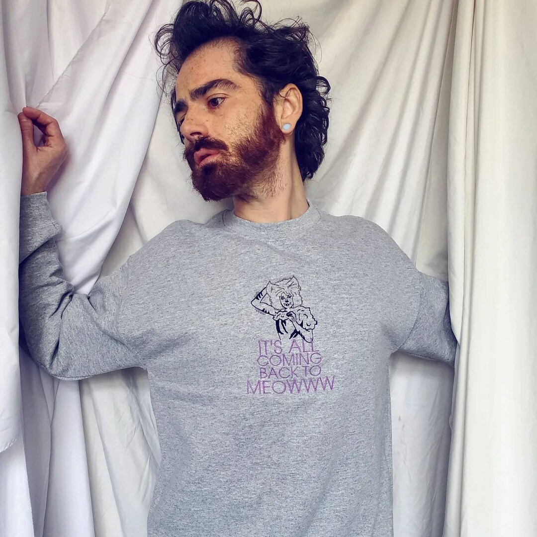 Celine Dion Cat It's All Coming Back to Me Now Embroidered Unisex Adult ...